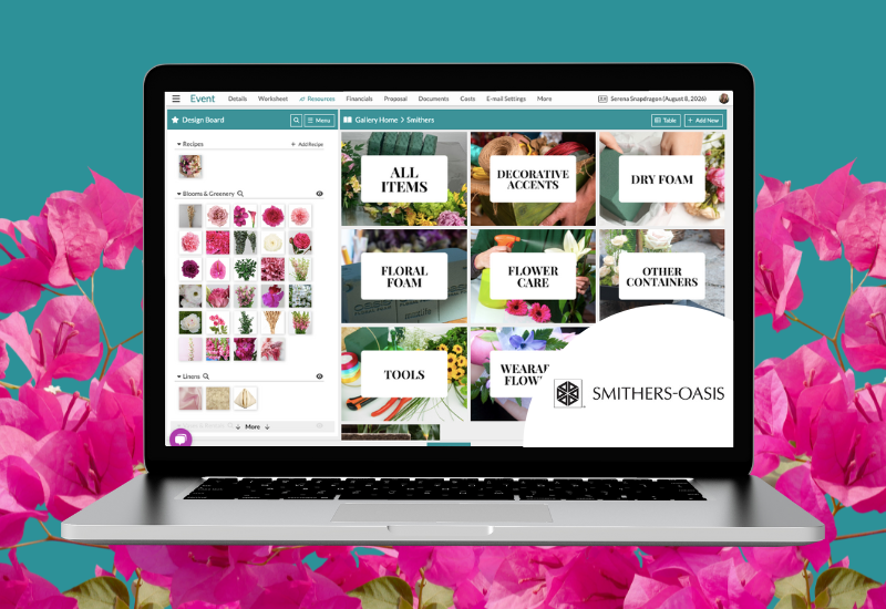 Details Flowers Software Launches New Partnership with Smithers-Oasis